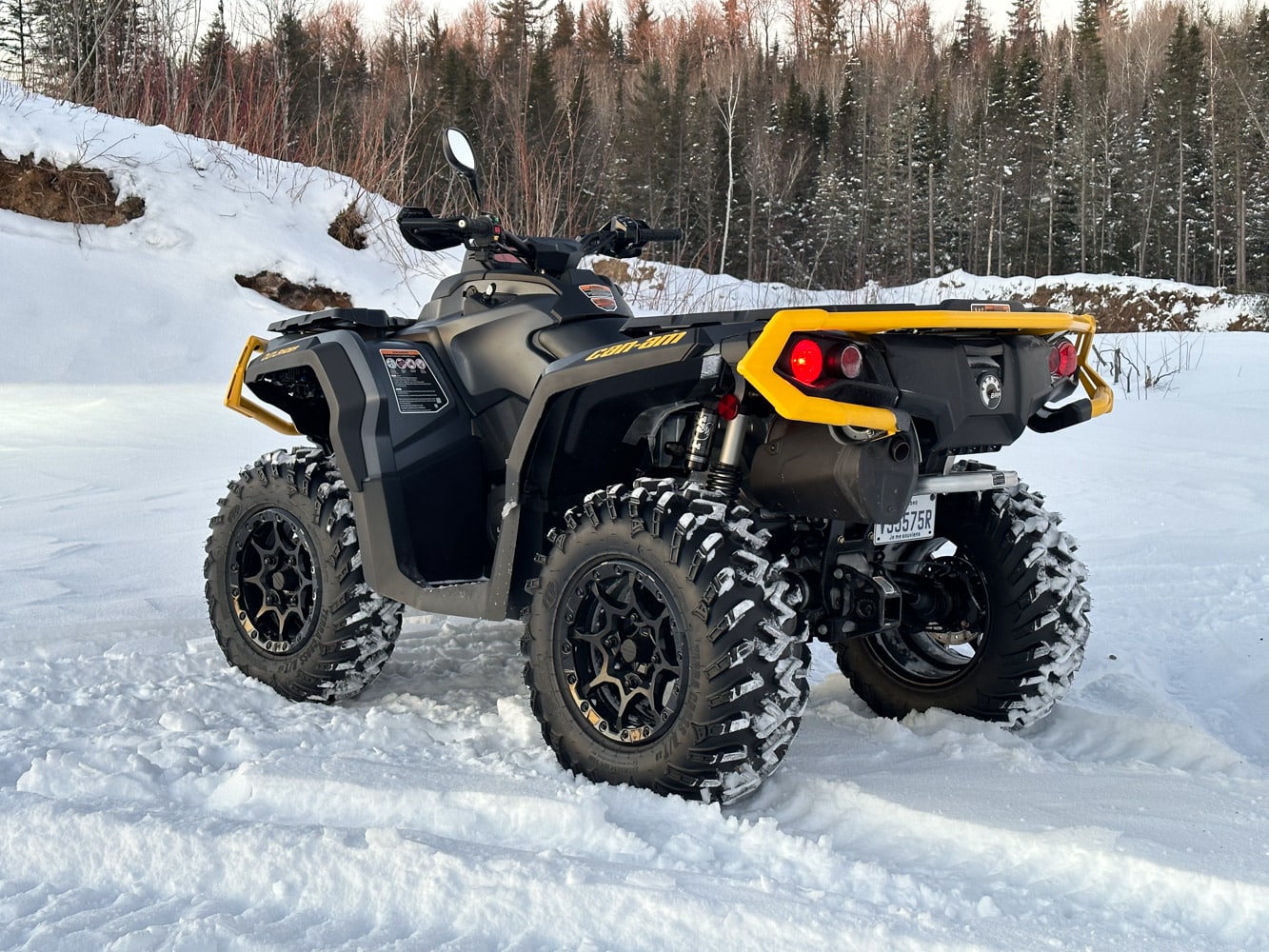 Essai du Outlander XT-P 1 000 R 2023 - Planète Quad Magazine