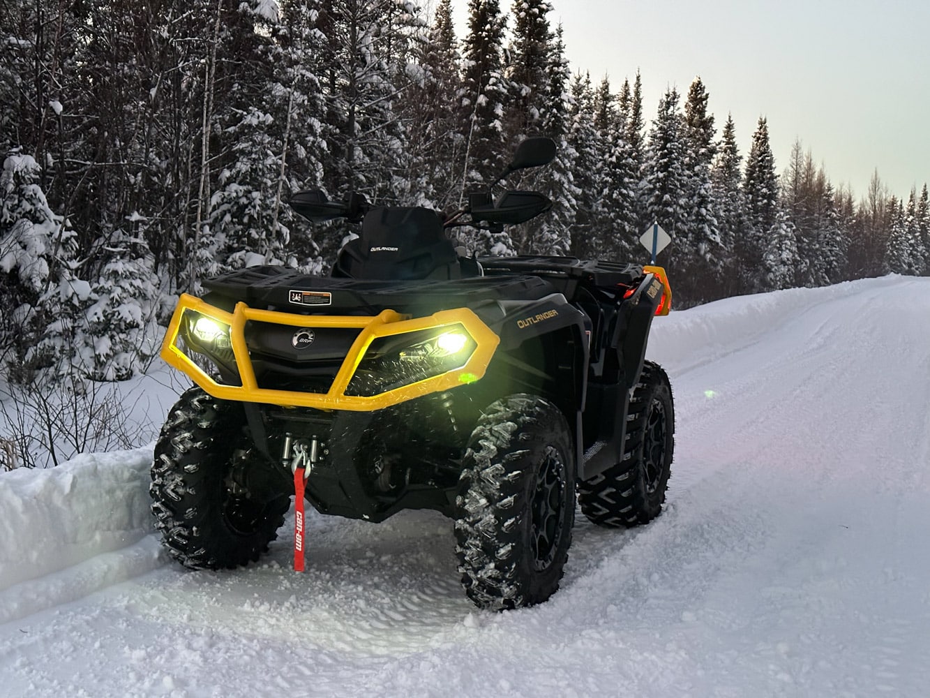 Essai du Outlander XT-P 1 000 R 2023 - Planète Quad Magazine