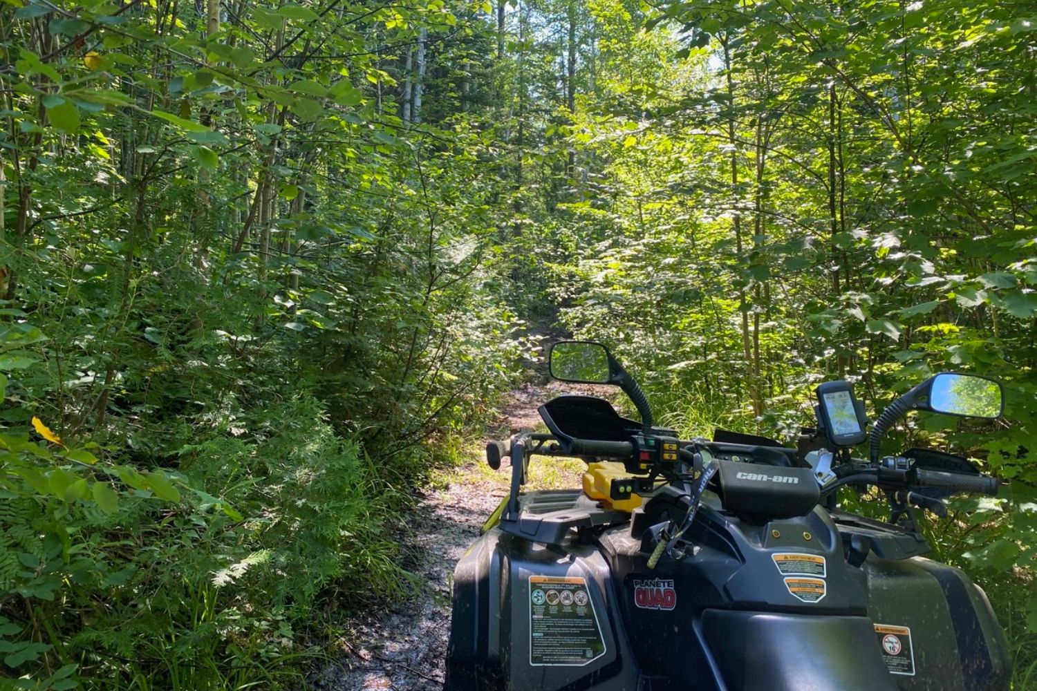 Randonnée dans les sentiers de Lanaudière - Planète Quad Magazine